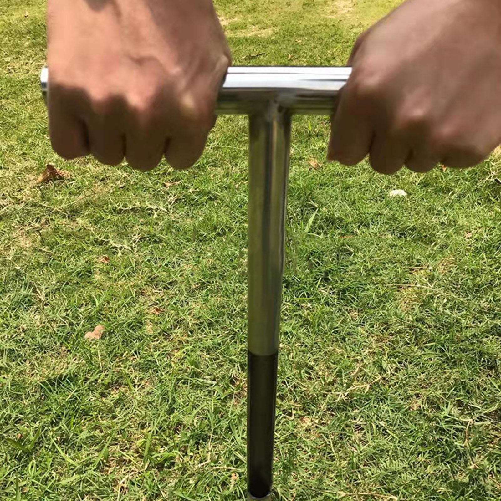 Bigstone Soil Drill Exquisite Long Stainless Steel Simple Soil Sampler ...