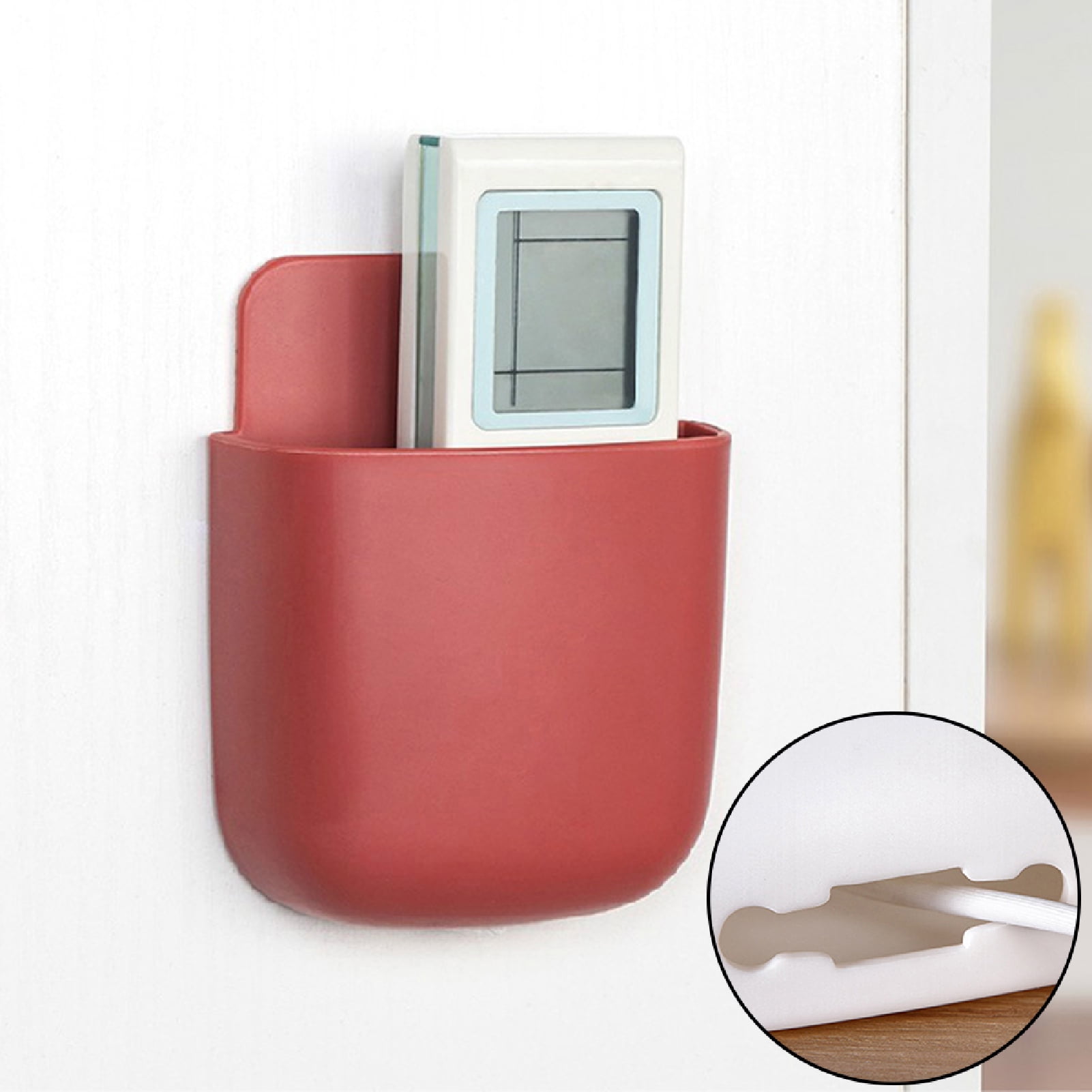 Bigstone Storage Container Free Punch Storage Mobile Phone Holder Wall ...