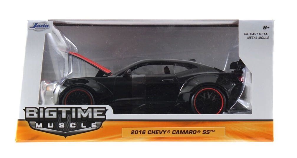 Bigtime Muscle Series 1:24 Scale 2016 Chevy Camaro Black Wide Body GT ...