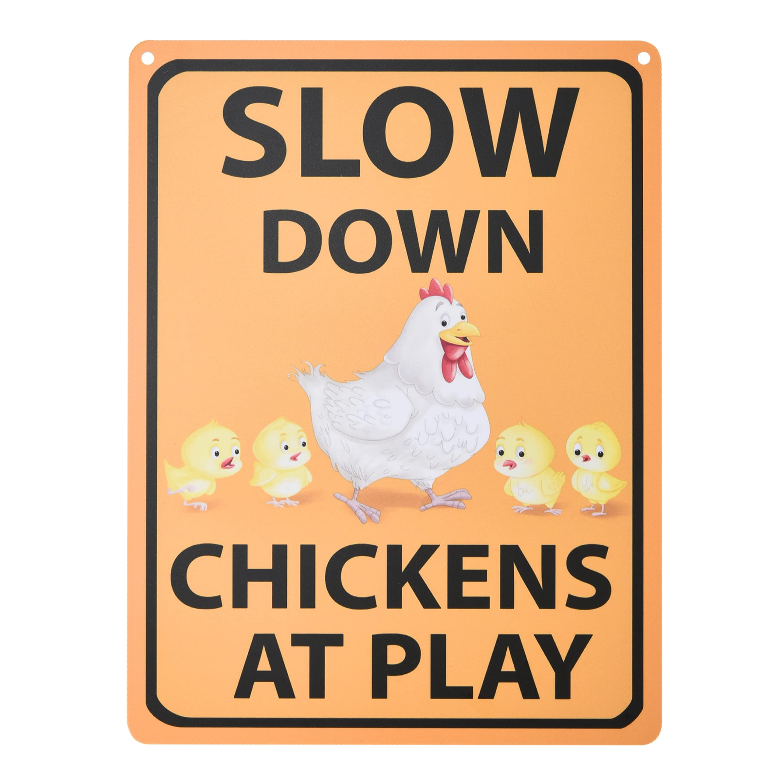 Bigtime Signs Funny Chicken Coop Decor - Heavy-Duty, Lightweight, Yard ...