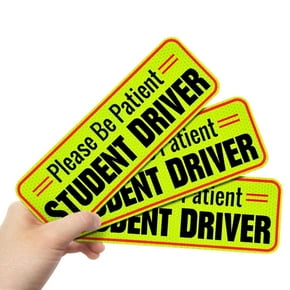 Student Driver Magnets