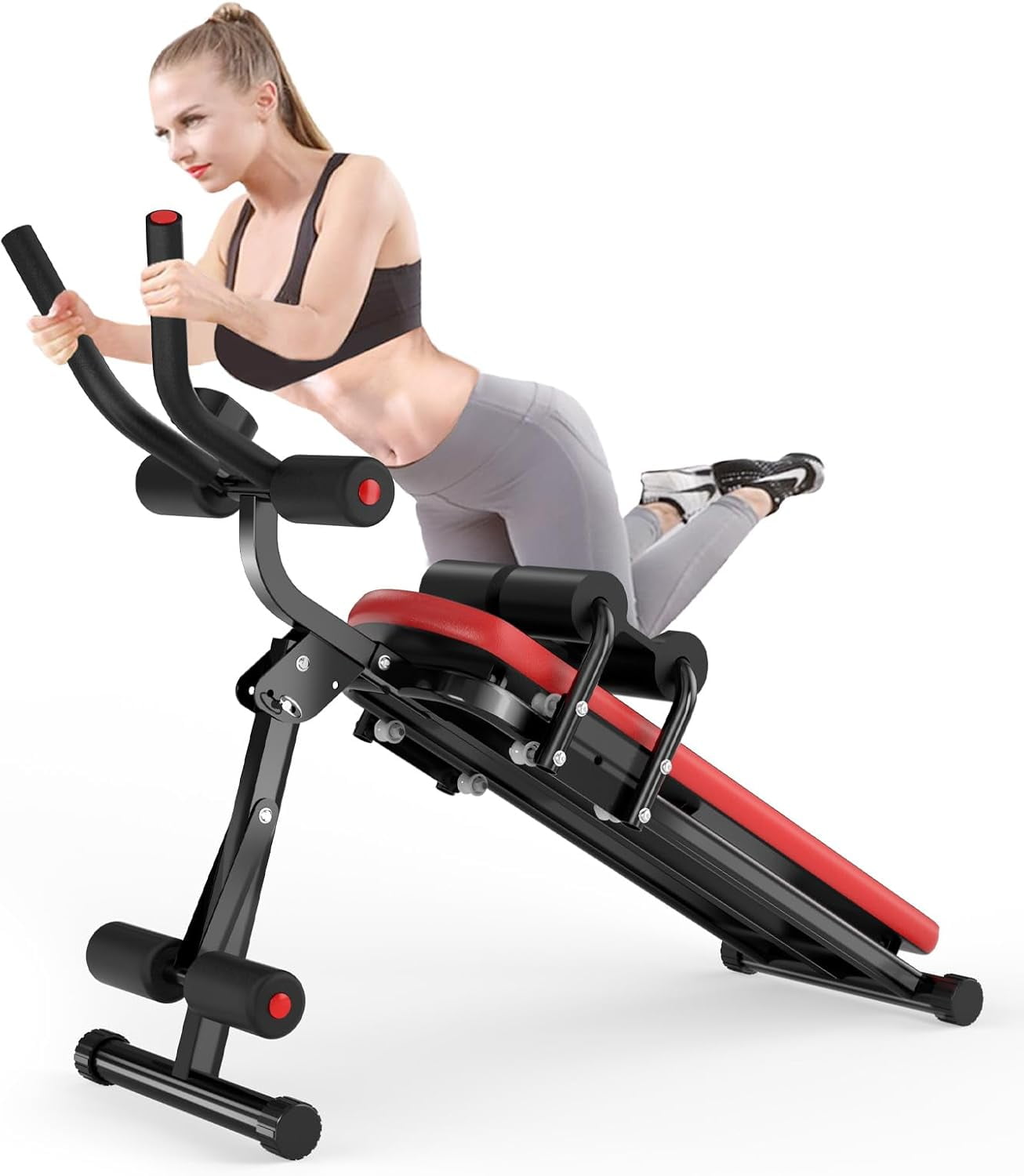 Bigzzia Ab Machine, Ab Workout Equipment Machine for Stomach Workout ...