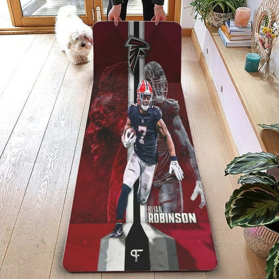 Bijan and Robinson yoga mat offers comfortable sBijan and Robinsonport ...