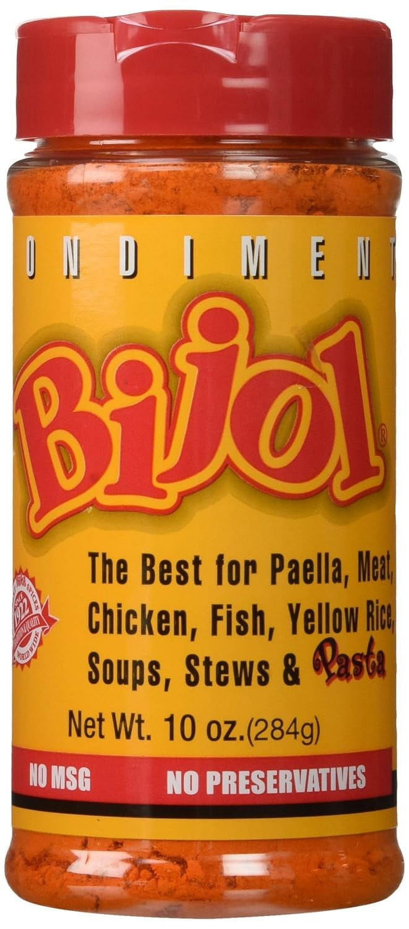 Bijol Condiment, Perfect for MFF30 Yellow Rice, Paella, Meat, Chicken ...