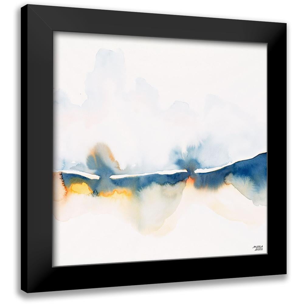 Bijou, Andrea 20x20 Black Modern Framed Museum Art Print Titled - Rain ...