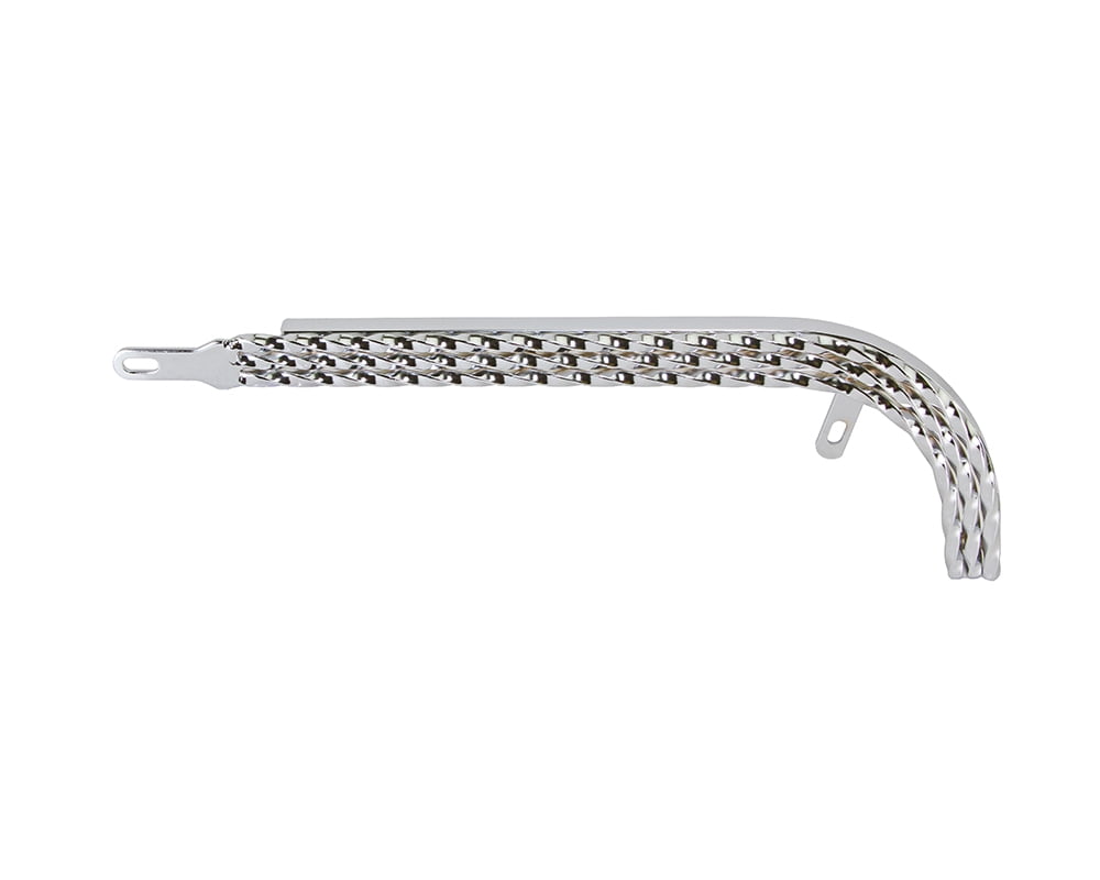 Bike 16 Lowrider Triple Square Twisted Chain Guard Chrome. - Walmart.com