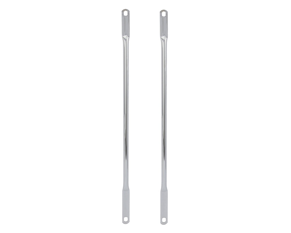 Bike 24 Round Spring Fork Bars Chrome. - Walmart.com