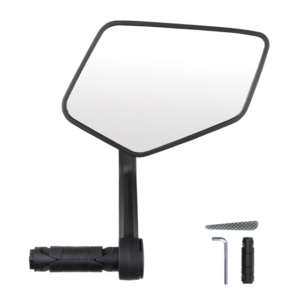 Bike 360 Degree Rotate Bike Handlebar Rearview Mirror Safe Mirror ...