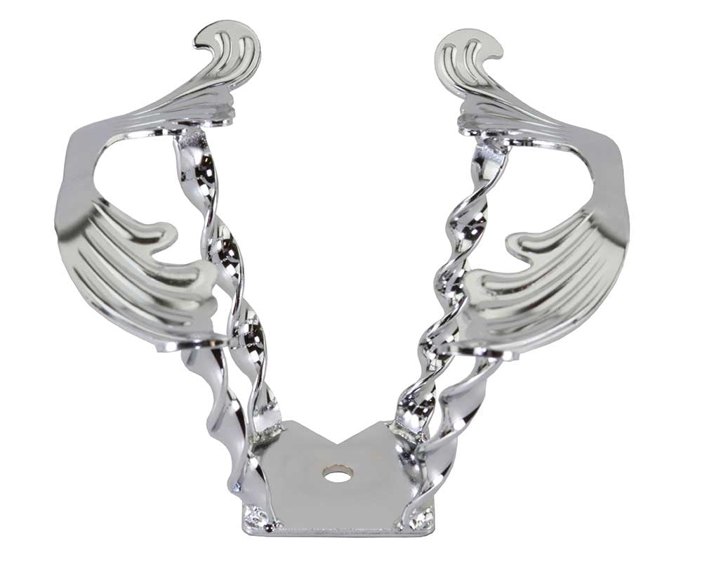 Bike 3D Wing Steering Wheel Chrome. - Walmart.com