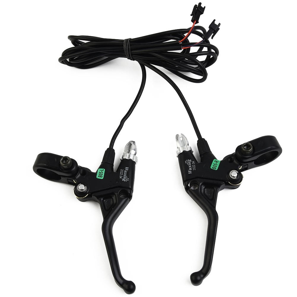 Bike Accessories 1 Pair 49Pdd Electric E-Bike Mechanical Brake Lever Short Lever Cutout Wuxing ...
