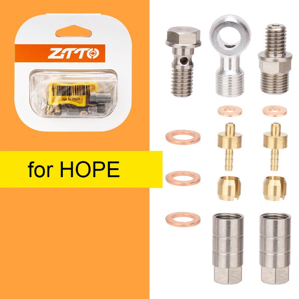 Bike Accessories Banjo Connector Kit Bike Hydraulic Disc Brake Banjo ...