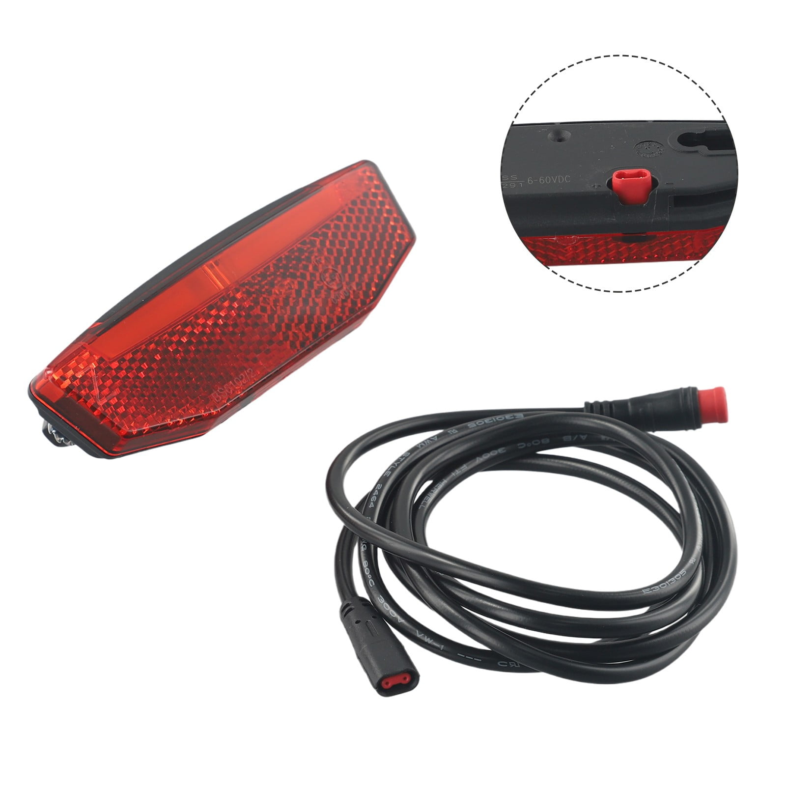 Bike Accessories Rear Light Tail Light Cycling For-Ebike Electric ...