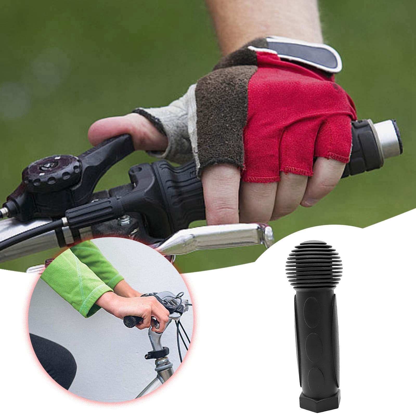 Bike Accessories Soft Rubber Handle Grips Ergonomic Design for Kids ...