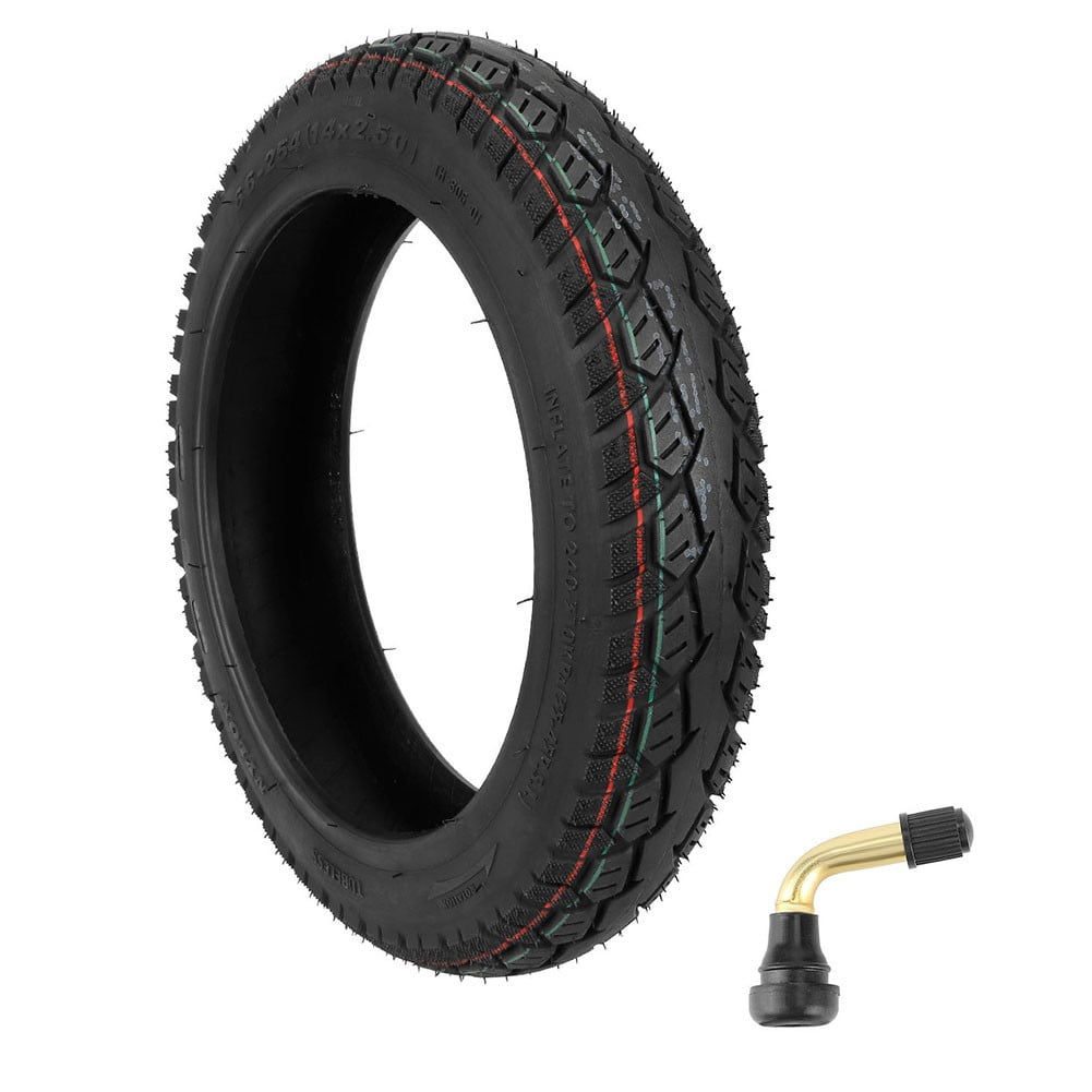 Bike Accessories Tire 14 Inch 14X2.50 Tubeless Tyre Fits for Electric ...