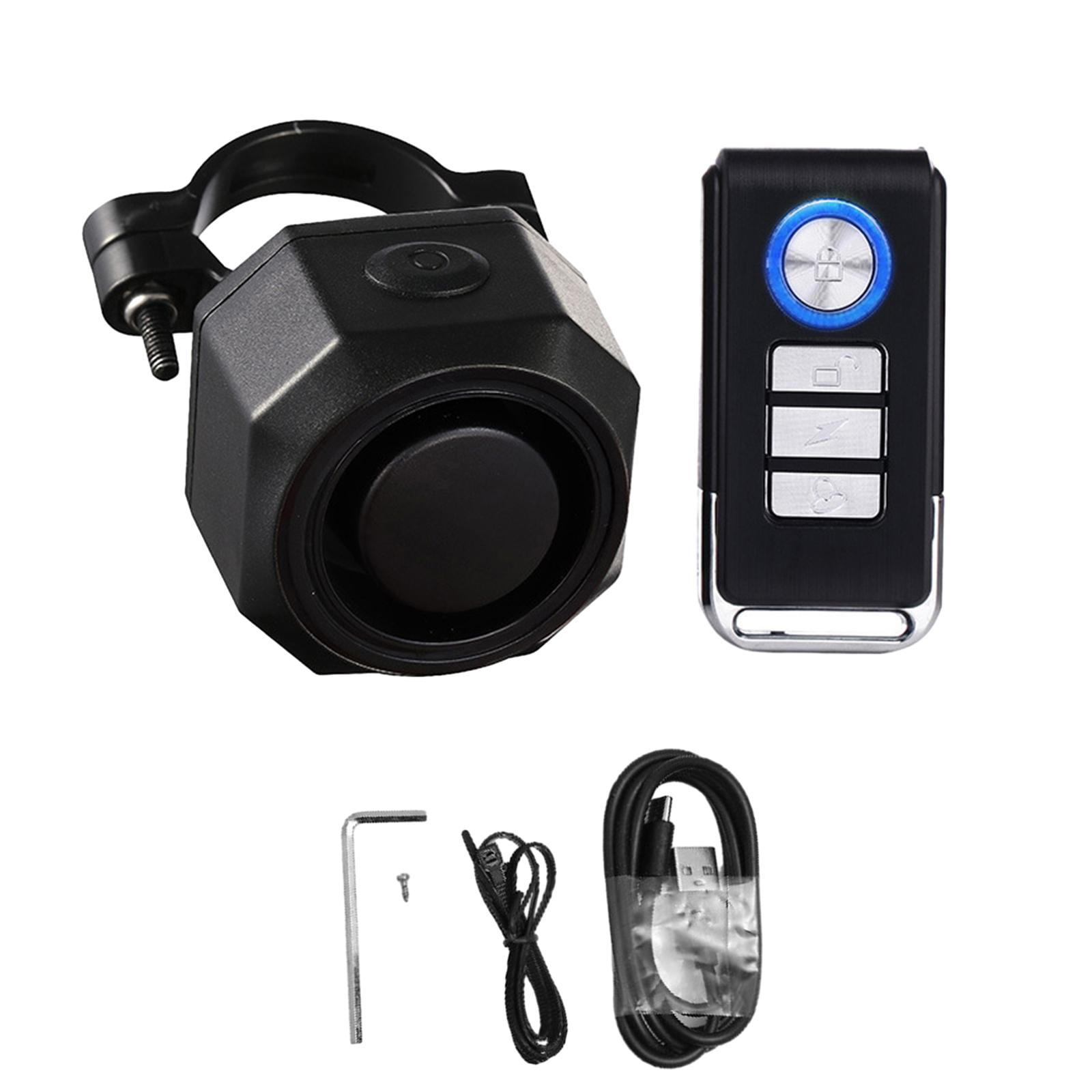 Bike Alarm 110dB Anti Bike Vehicle for Trailer Scooter Style A ...