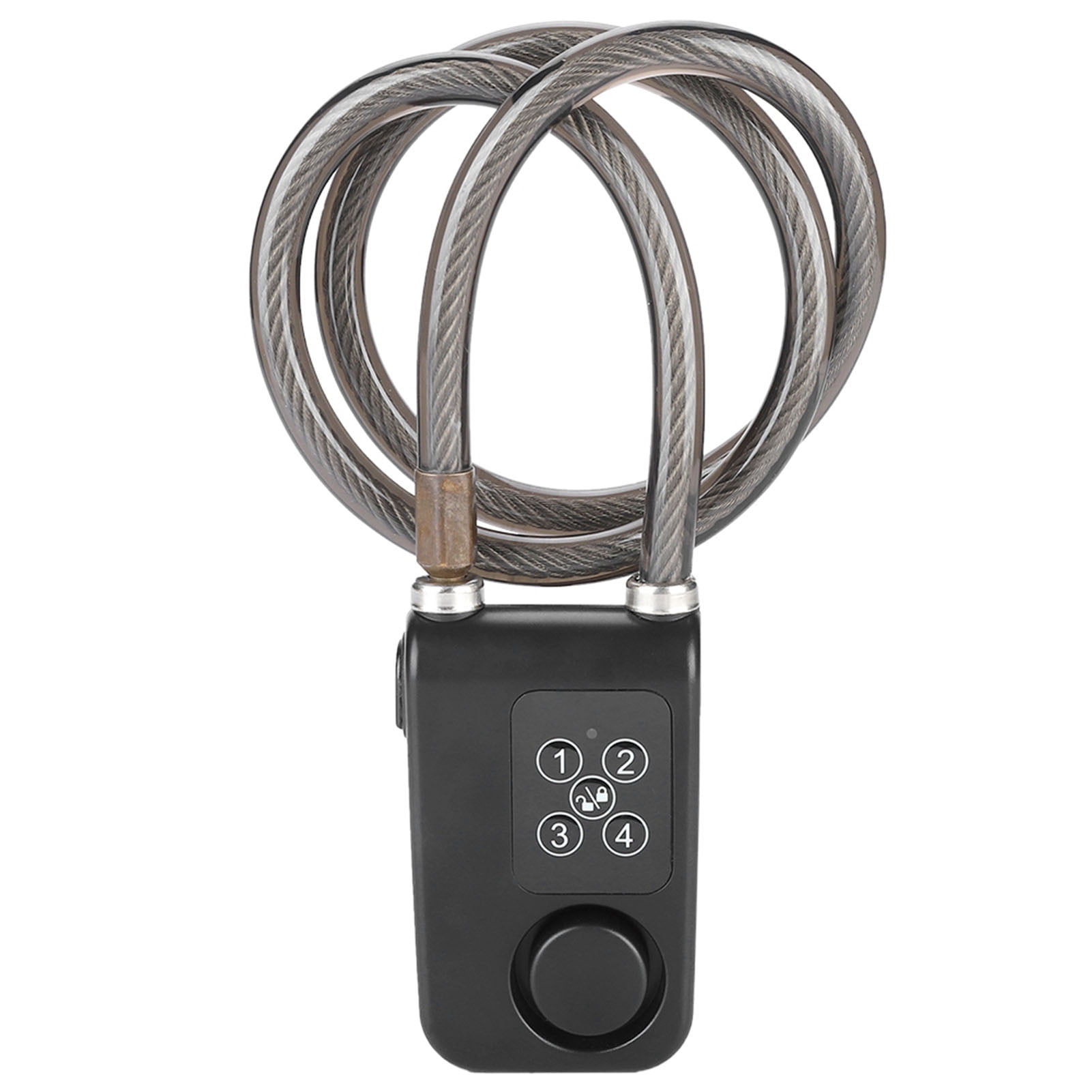 Bike Alarm Lock,Smart Keyless Alarm Bike Lock,110db Smart Waterproof ...