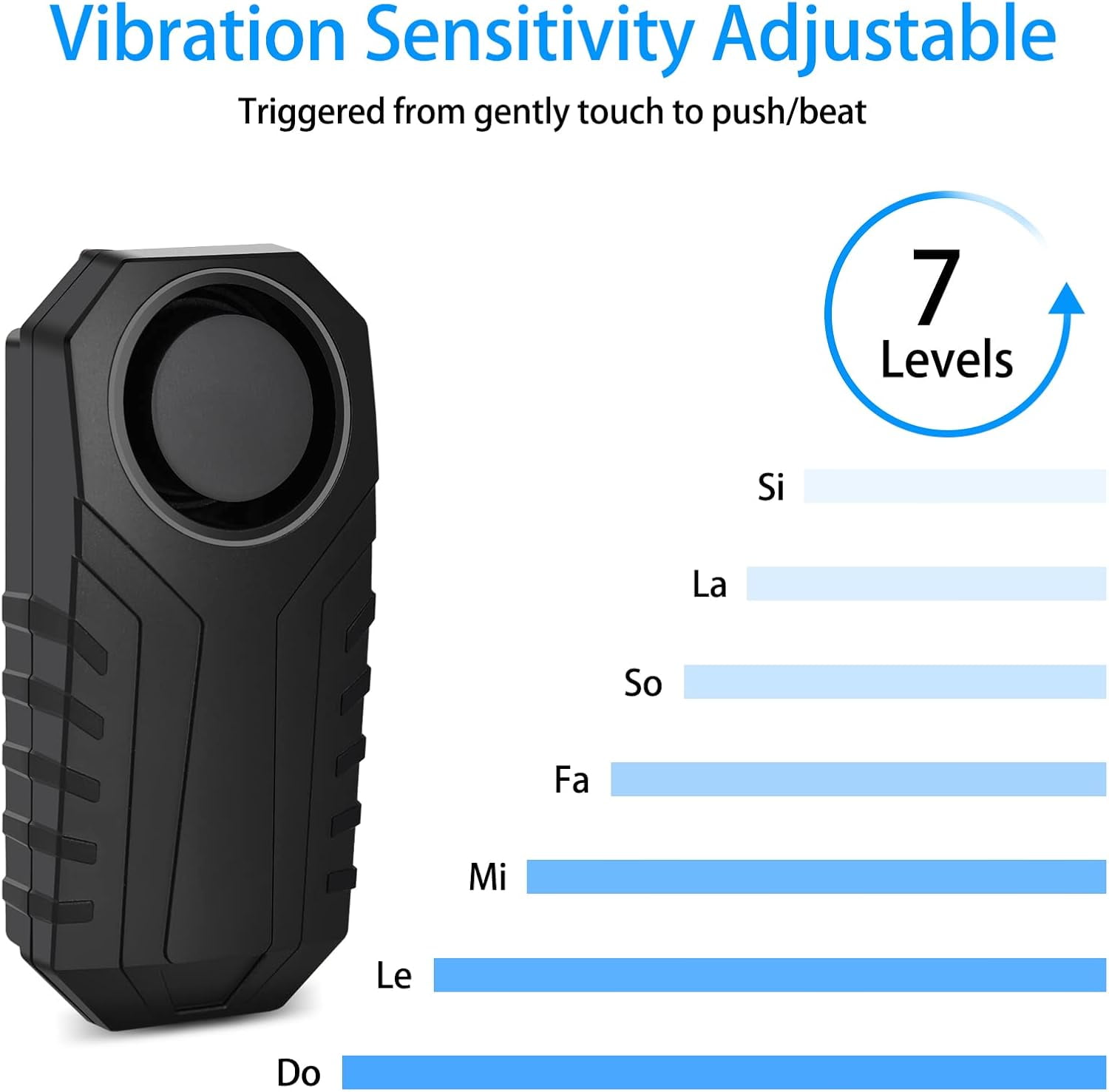 Bike Alarm Lock with Remote Controller,Bicycle IP55 Waterproof Anti ...