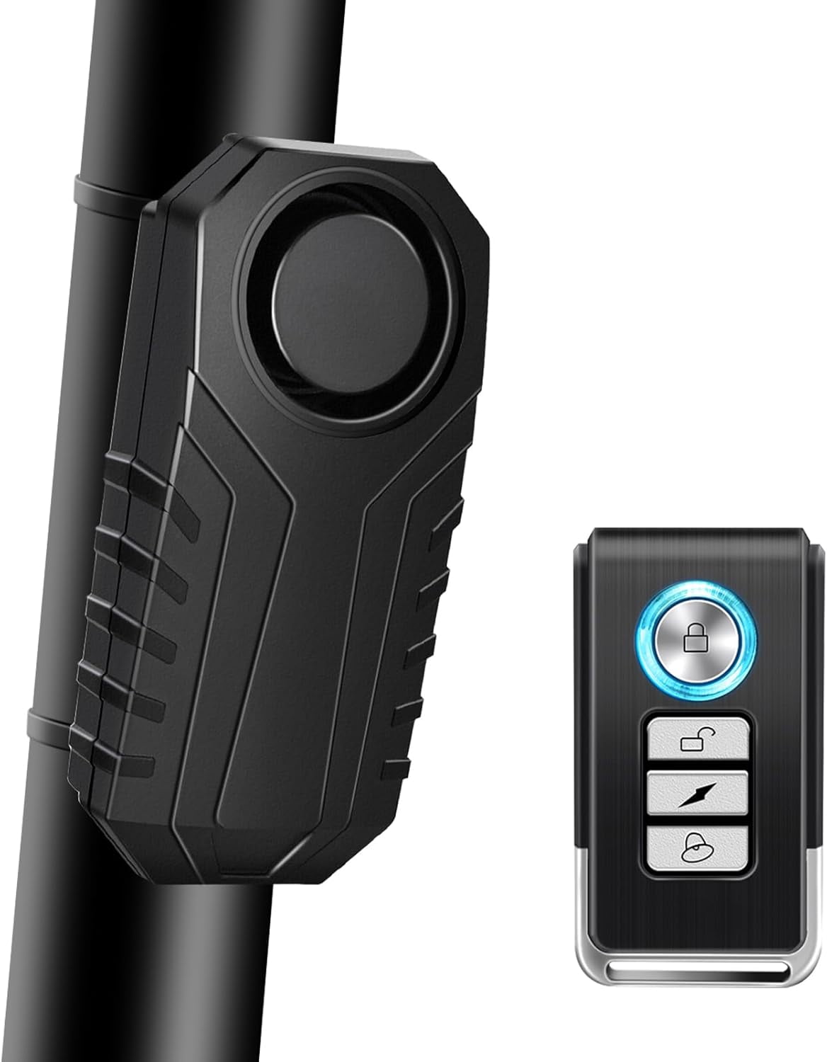 Bike Alarms,Bike Alarm Anti Theft, Bicycle Alarms with Remote,113dB Super Loud Bicycle Vibration ...