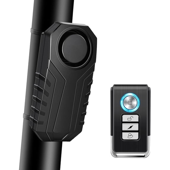 Bike Alarms,Bike Alarm Anti Theft, Bicycle Alarms with Remote,113dB ...