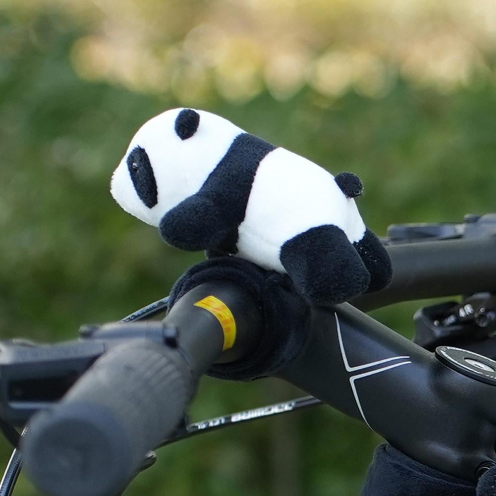 Bike Animal Decorations Plush Bikes Panda Animal Pendant Cycling P0W1 ...