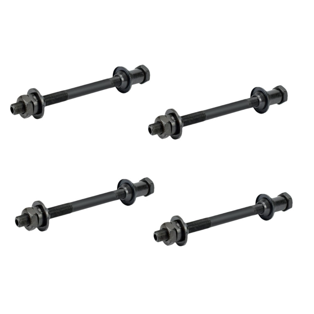 Bike Axle 108mm 145mm Bike Rear Hub Axle 3/8" Black Hub Conical 145mm ...