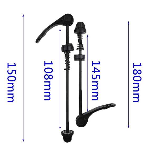 Bike Axle Quick Release Skewer Mtb Mountain Bicycle Front Rear Axle ...