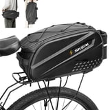 Skeri Bike Bags for Bicycle Rear Rack, 10L Hard Shell Bag with ...