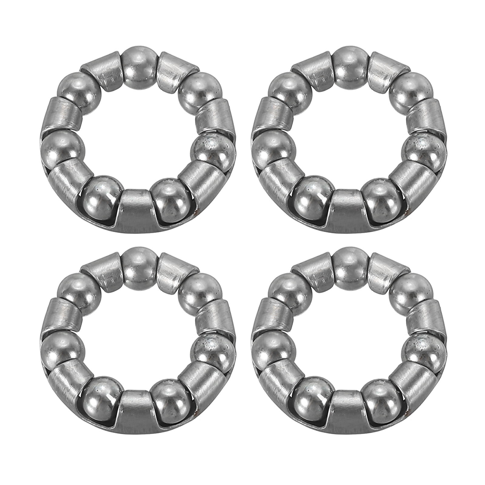 Uxcell Bike Ball Crank Bearing 20mm x 7 Balls, Stainless Steel Bicycle ...