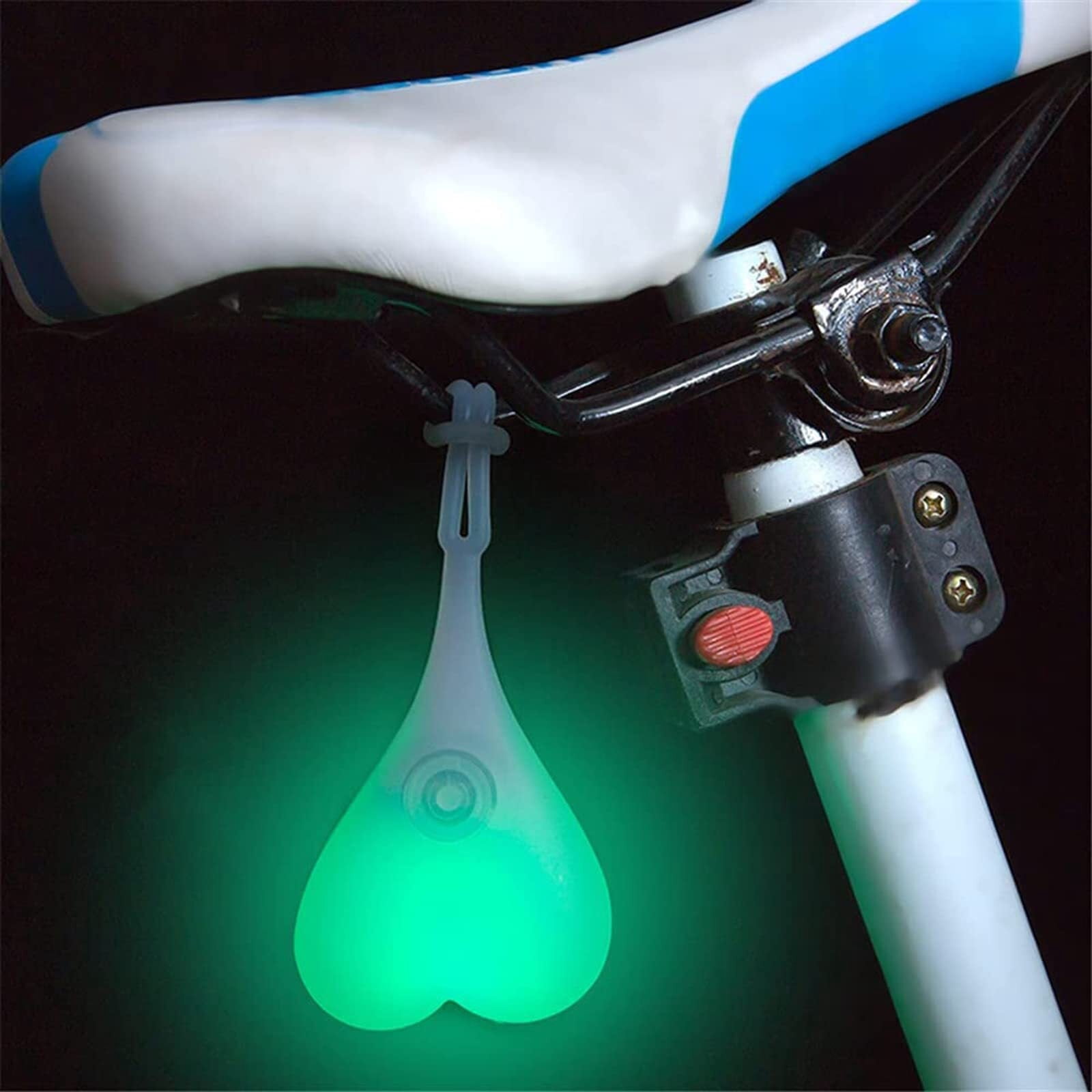 Bike Balls Tail Light Silicone Cycling Creative Night Essential ...