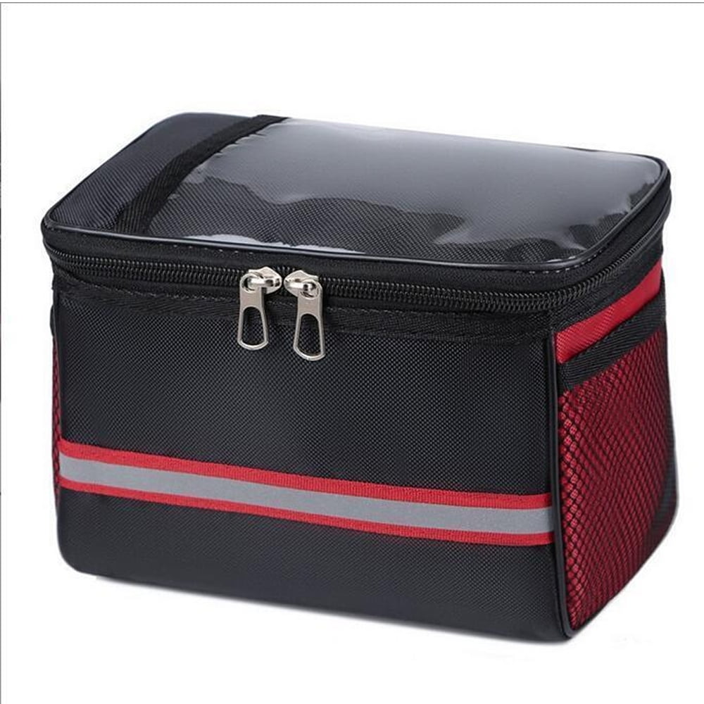 Bike Basket Bag Large Capacity Bike Handlebar Bag Detachable Bicycle ...