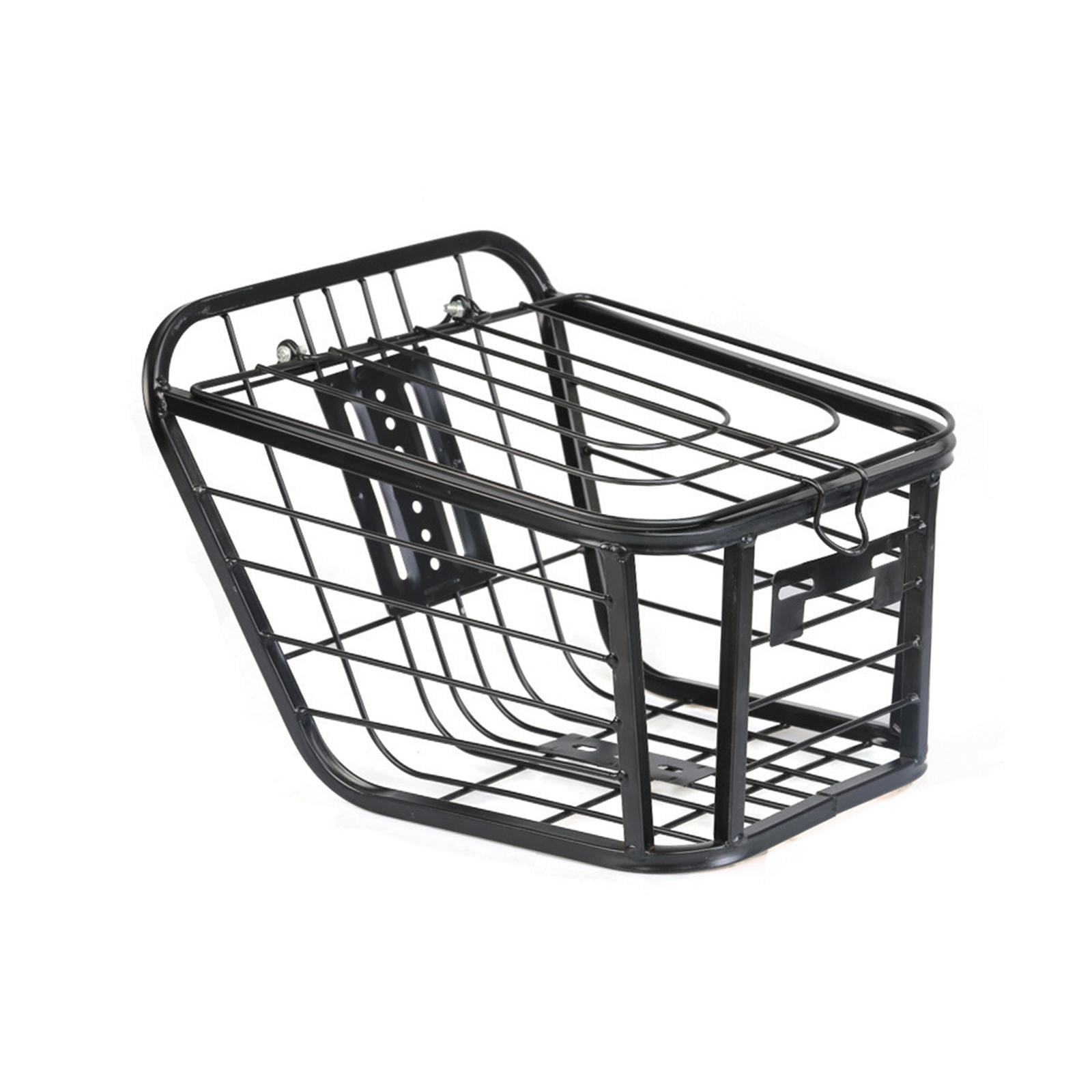 Large Capacity Rear Bicycle Basket - Durable Wire Mesh Organizer ...