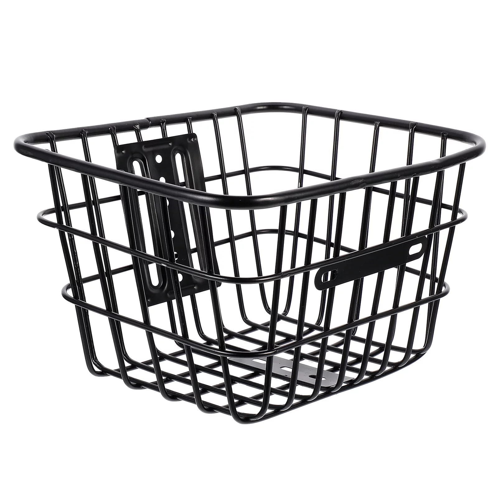 Bike Basket Metal Bike Basket Detachable Front Handlebar Bike Basket ...