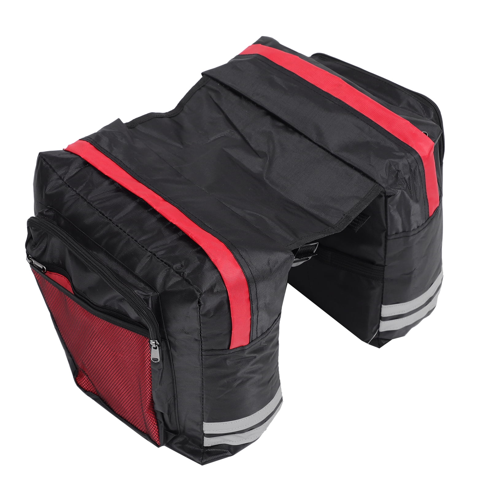 Bike Front Basket Handlebar Bag Bicycle Double Pannier Large Capacity ...