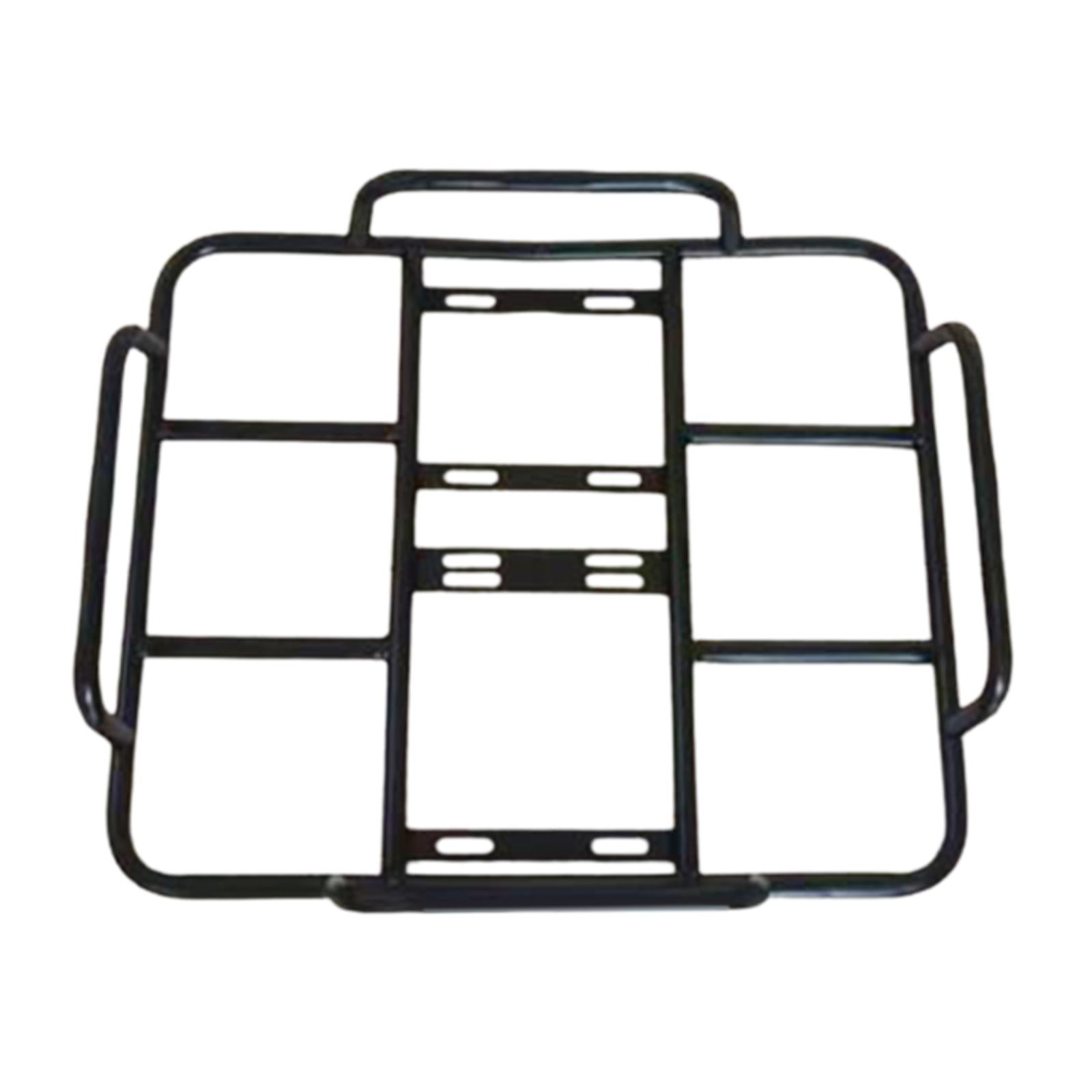 Bike Basket Rear Motorcycle Rear Luggage Rack Rainproof Iron Wire ...