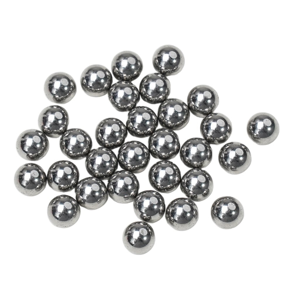 Bike Bearing Steel Balls for Wheel Hub 4.76MM 3/16in Front or 6.35MM 1 ...