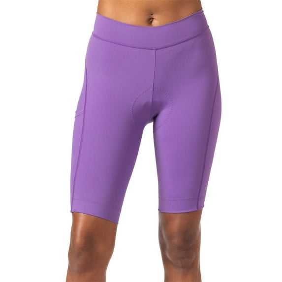 Terry Bike Bermuda Shorts Women Padded | Hi-Rise High Waisted Bottoms ...