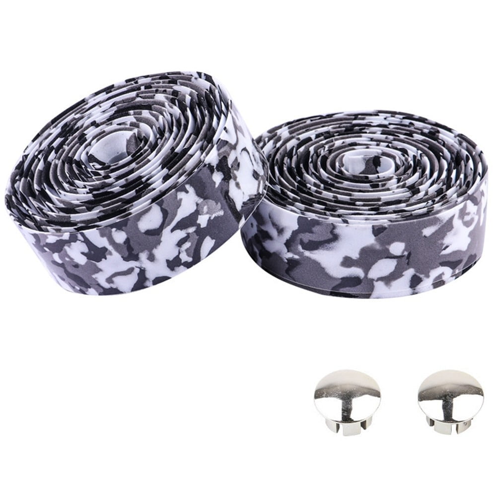 Bike Bicycle Handlebar Tape Cycling Road Handle Rubber Foam Wrap Tapes ...