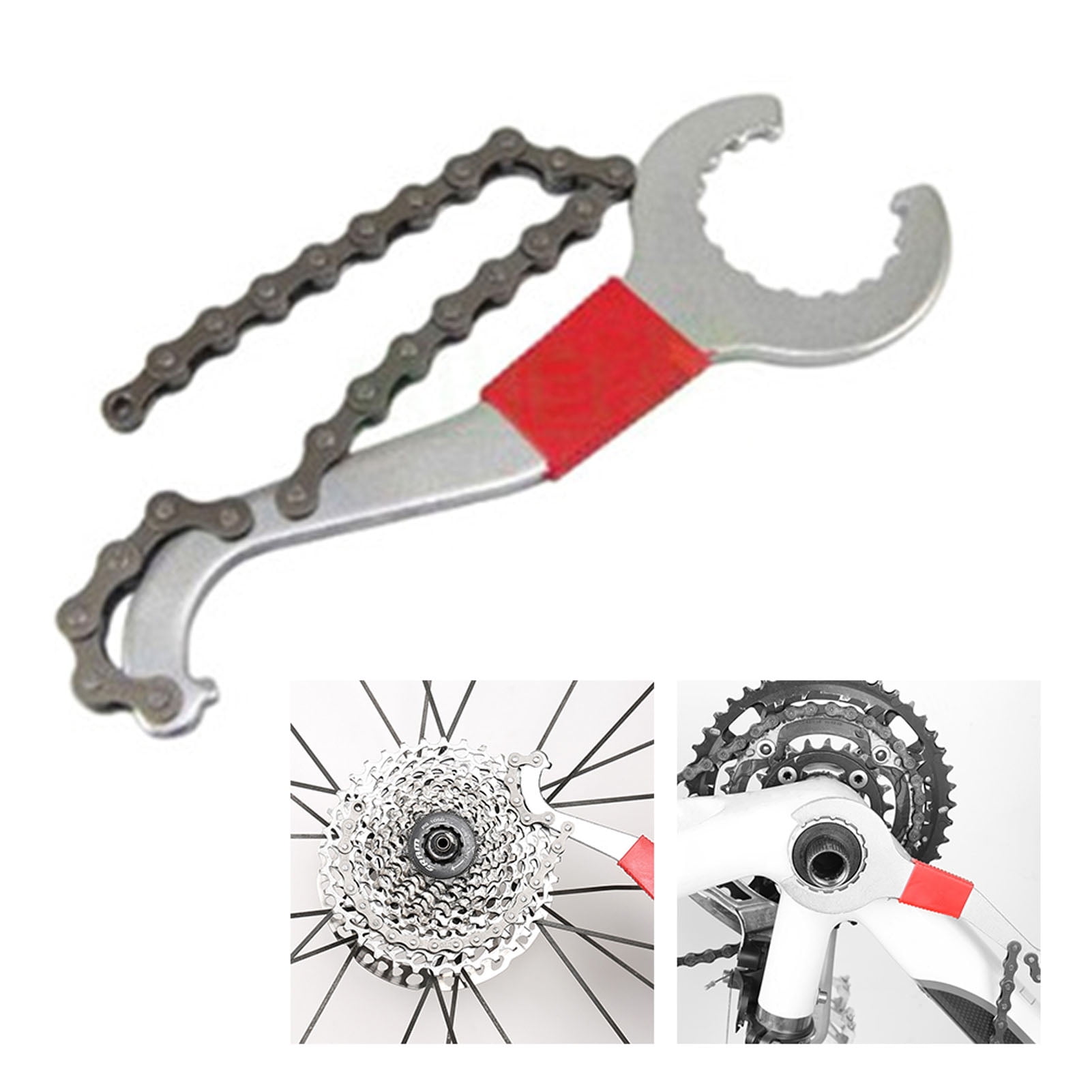 Bike Bike Repair Tool Set Cassette Remover Tool Crank Puller Extractor ...