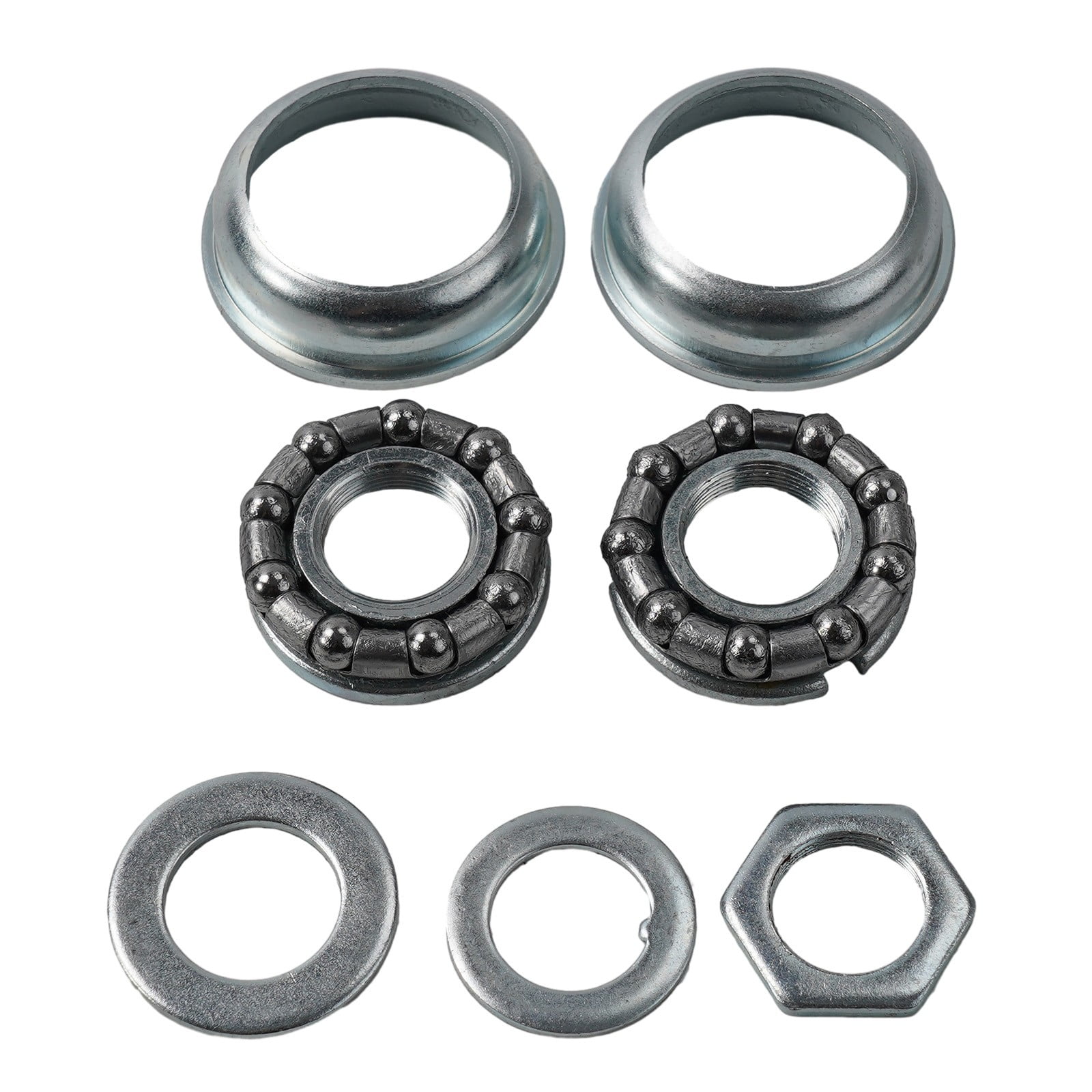 Bike Bottom Bracket Bb Cup Bearing Set For Large Shell Solid Crank Bike ...