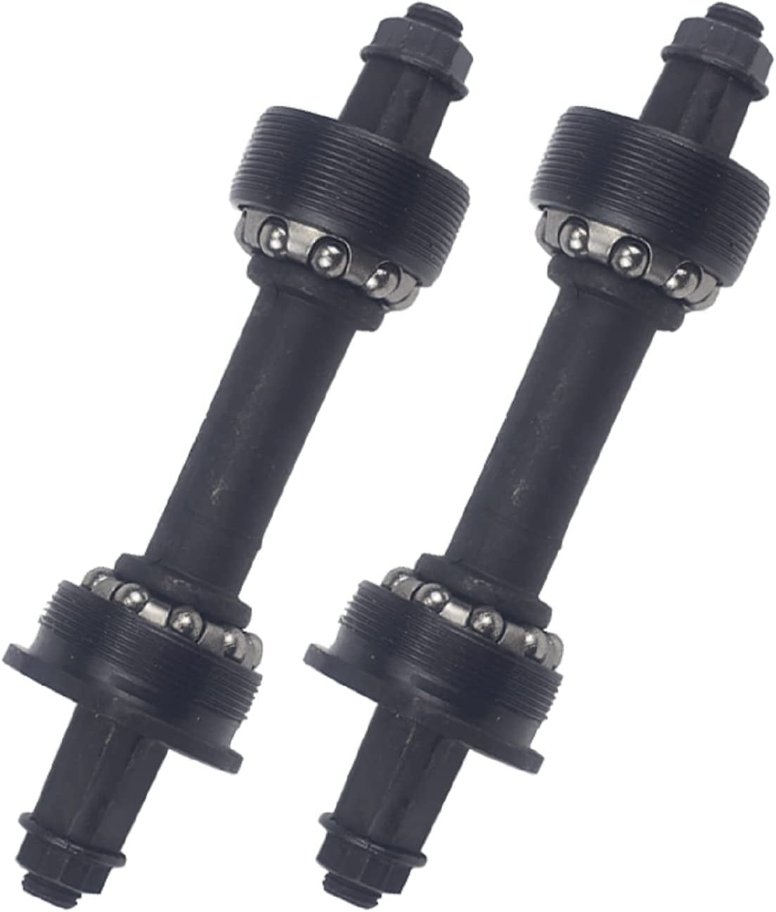 Bike Bottom Brackets Set Steel Bicycle Shaft Axie Bottom Brackets Fixed ...