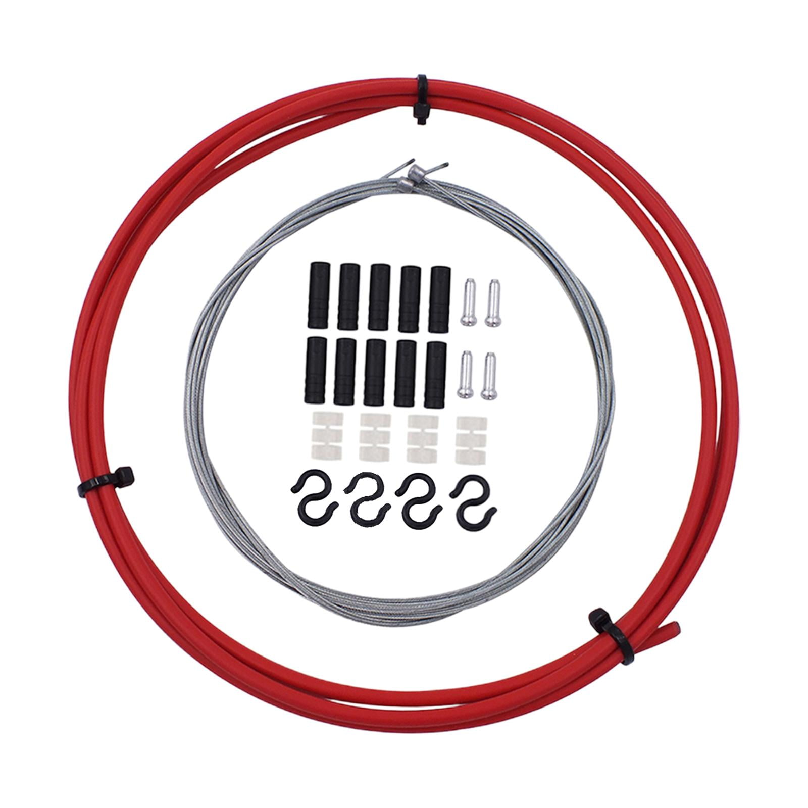 Bike Brake Cable and Housing Set Shifting Derailleur Cable for Road ...