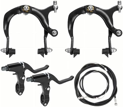 Bike Brakes Calipers Set,Side Pull Brake Set,69-96mm Reach,for Bike C ...