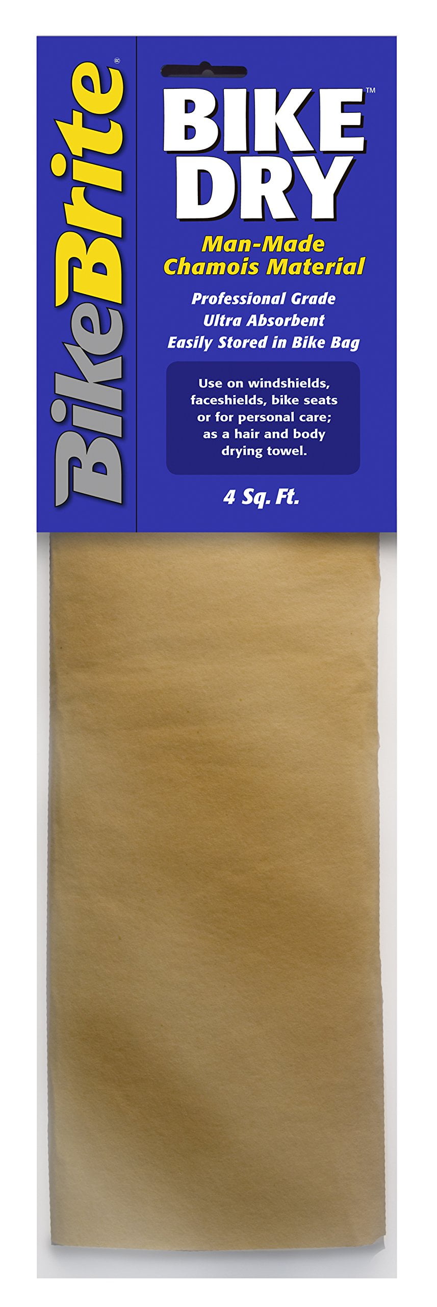 Bike Brite Bike Dry Man Made Chamois (MC89000) - Walmart.com