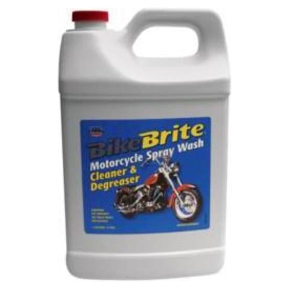 Bike Brite Motorcycle Spray Wash Cleaner and Degreaser - 1 Gallon, Blue ...