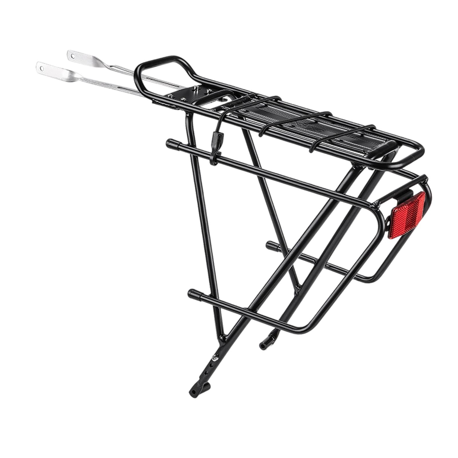 Bike Cargo Rack Bicycle Rack Aluminum Alloy Universal Durable with Rope ...
