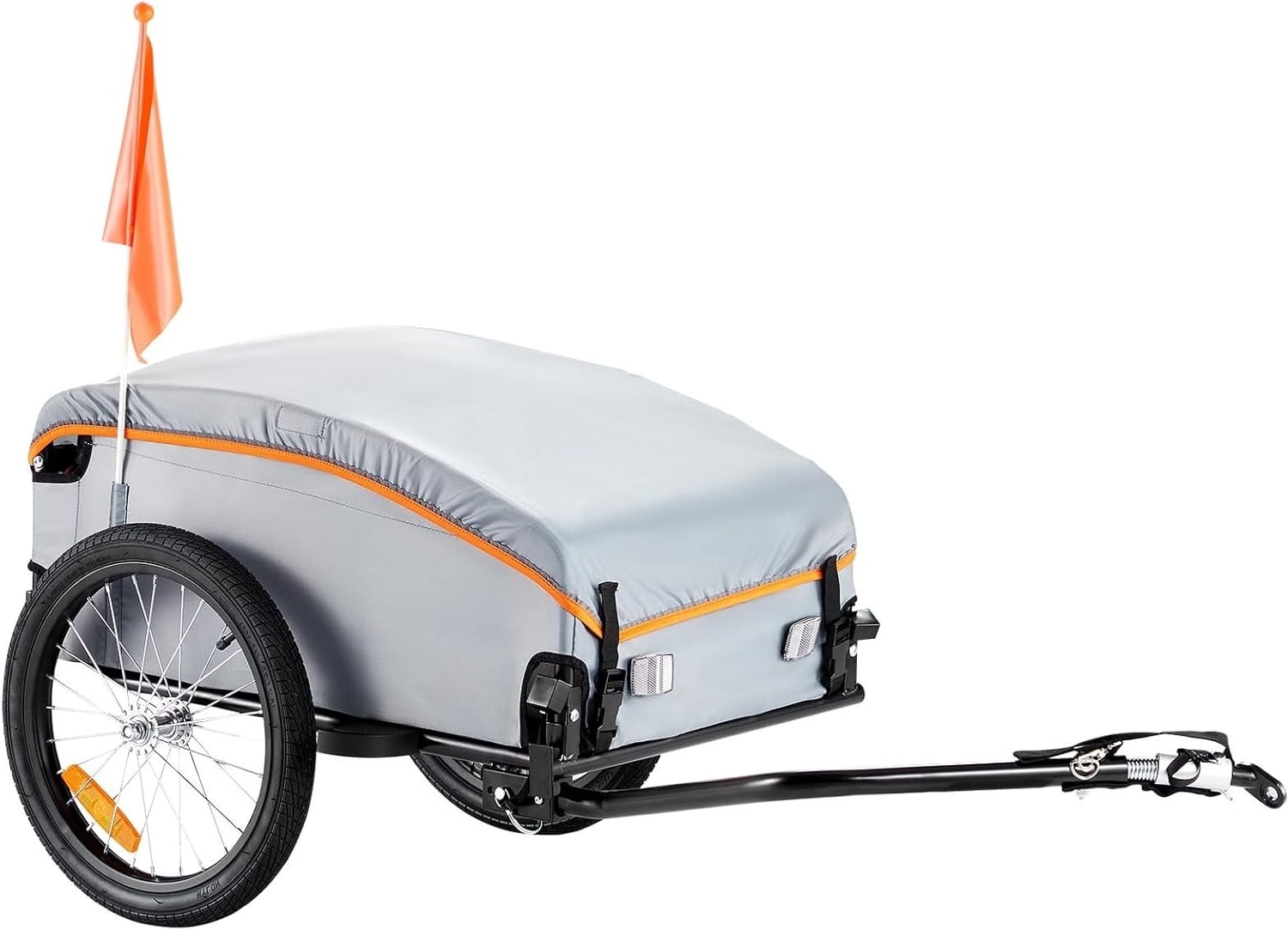 Bike Cargo Trailer, 88/100/160 lbs Load Capacity, Heavy-Duty Bicycle ...
