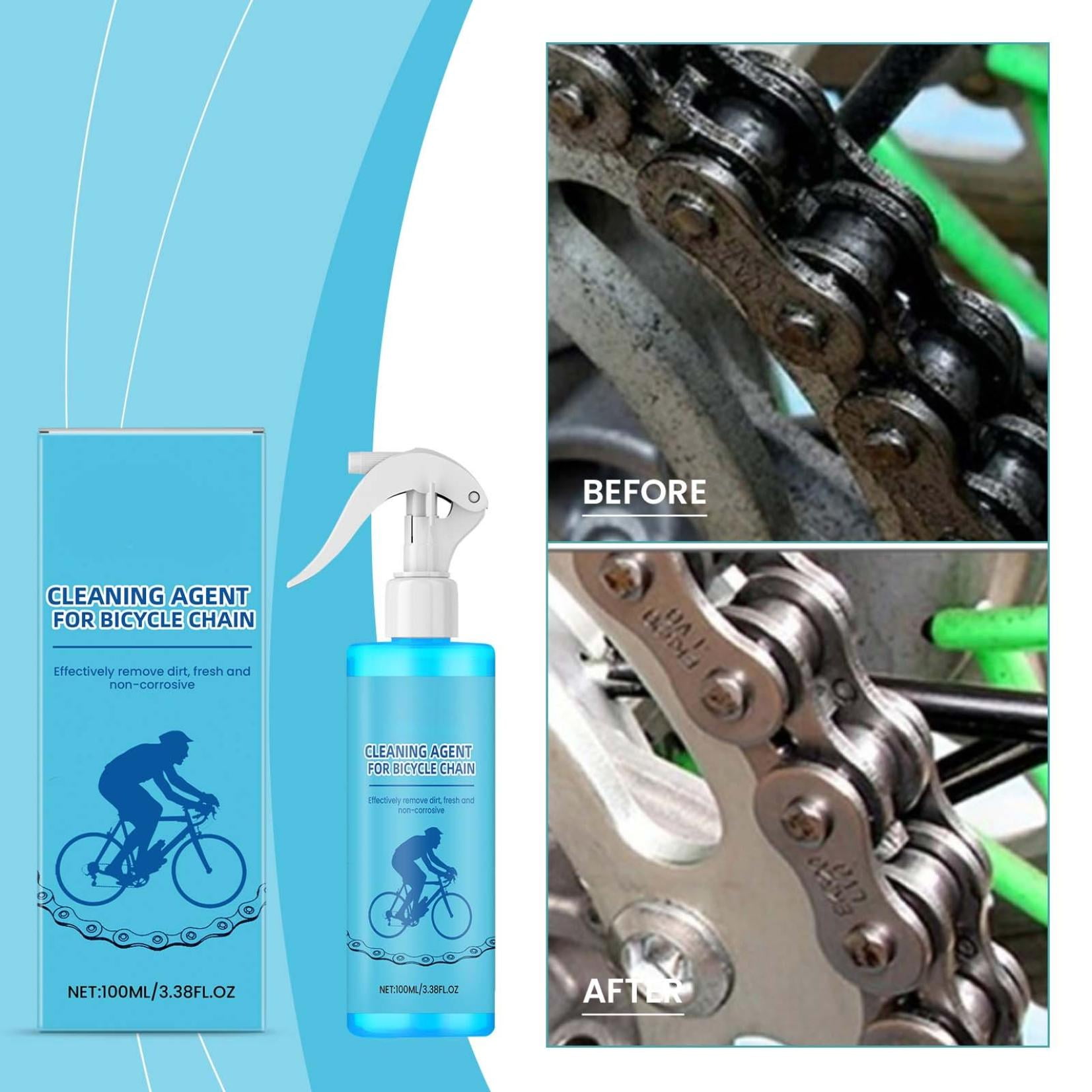Bike Chain Cleaner 100 ml Bike Chain Degreaser Spray Lube Easy off ...