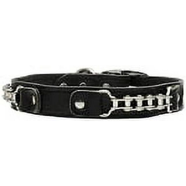 Bike Chain Leather Collar Black 20 - Walmart.com