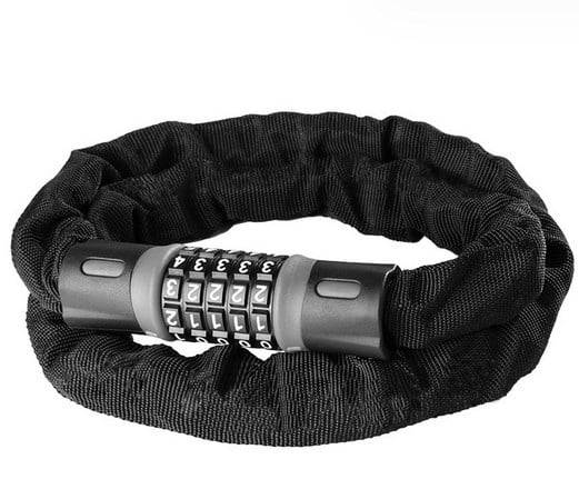 Bike Chain Lock, Security Anti-Theft Bike Lock Chain Bicycle Chain Lock ...