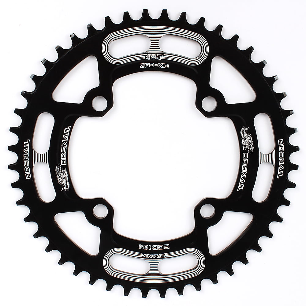 Bike Chainring 104BCD Mountain Bike Single Chain Ring Disc Narrow Wide ...